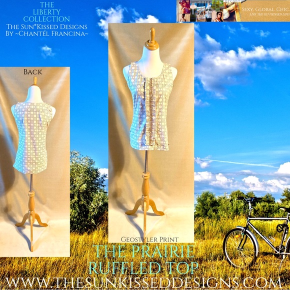 The Sun*Kissed Designs By~Chantél Francina~ | Tops | Prairie Ruffled ...